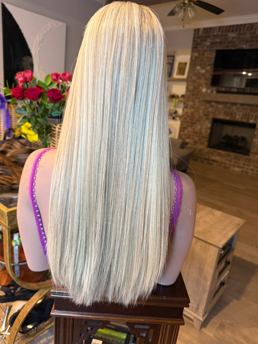 “Trenny” Luxury T-Top Mongolian Wig Size S – In Vogue Medical Wigs & Beyond