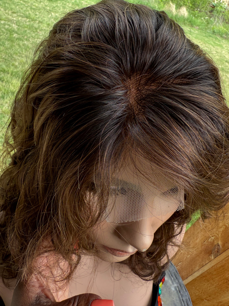 Ready to Ship “Danity” Customized w/Bangs Cocoa Beige M – In Vogue ...