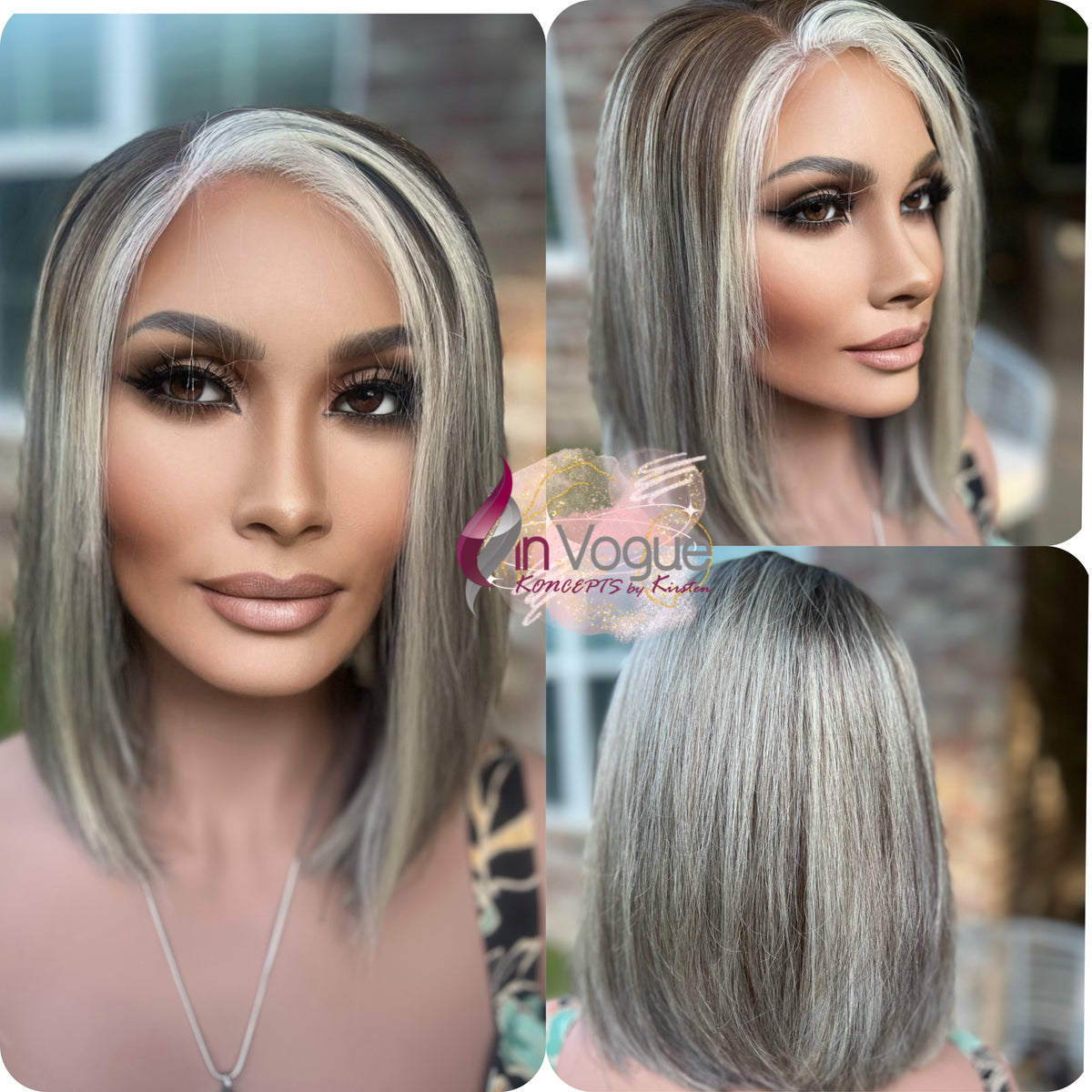 Not for Sale/ Reserved Add a Lacetop to Hatwig – In Vogue Medical Wigs ...