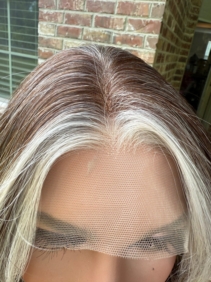 Sylvia” Custom Color Frontal Lace Wig T-Top Wig – In Vogue Medical Wigs ...